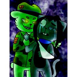 Happy Tree Friends Flippy And Ale Happy Tree Friends Flippy By