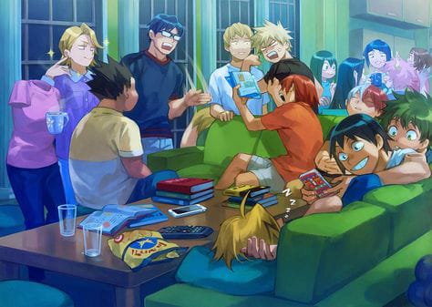 Which MHA character has a sleepover with you? - Quiz | Quotev