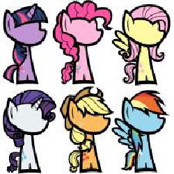 What do the main six ponies and Sunset Shimmer (ME! :) ) from mlp think ...