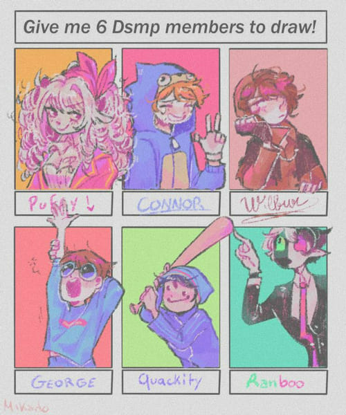 Who are you (dsmp members v2) - Quiz | Quotev