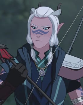 Guess the dragon prince character based on my description and a photo ...