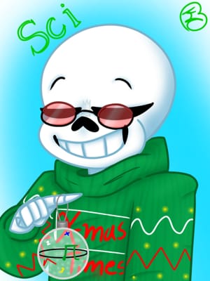 Christmas party with the AUs! Sans and Papyrus - Quiz