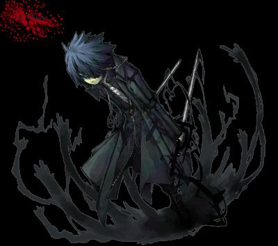 Anime Shadow Demon Boy