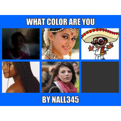 What color are you - Test | Quotev