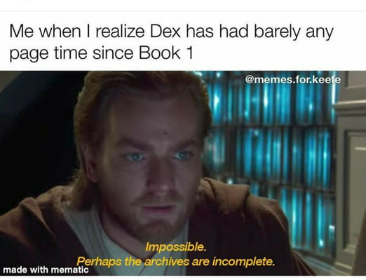 KotLC Meme War: Dex vs. Fitz - Quiz | Quotev