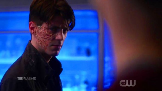 The Flash Savitar Face