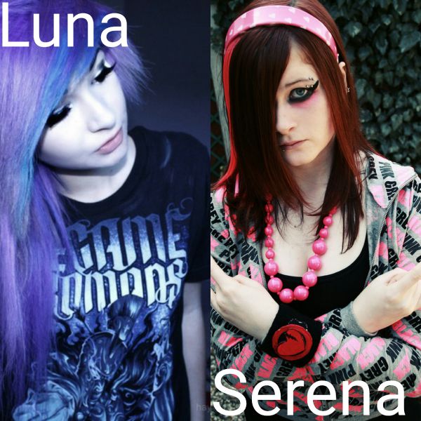 Luna mistress of horror and Serena | Quotev