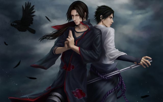 Sasuke And Itachi Uchiha Brothers