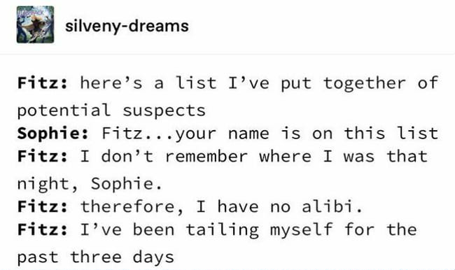 Meme war: Keefe vs. Fitz - Quiz | Quotev