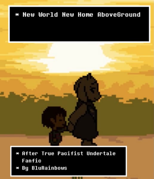 New Home Undertale Pacifist Wallpaper