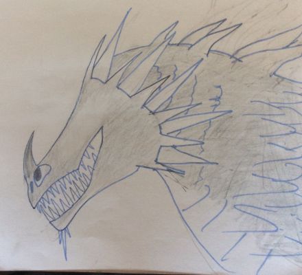 Skrill Dragon Drawing