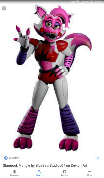 Glamrock mangle | Quotev