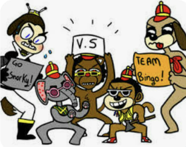 The Banana Splits Bingo