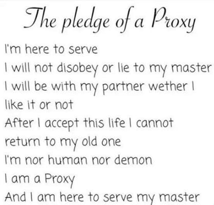 Are You Fit To Be A Proxy? - Test | Quotev