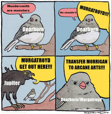 Spend a day in Nevermoor and I’ll tell you which member of Unit 919 you ...