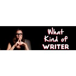 What kind of writer are you - Quiz | Quotev