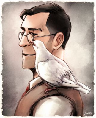 Tf2 Medic Pigeon Head