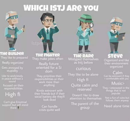 Which ISTJ character are you? - Quiz | Quotev