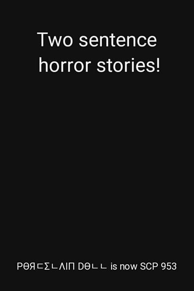 Sentence with doll store