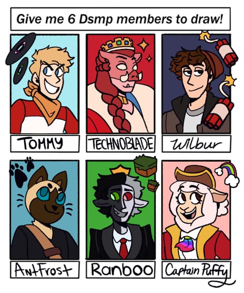 Who are you (dsmp members) - Quiz | Quotev