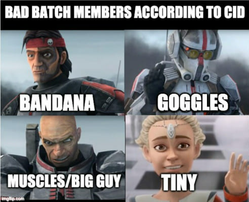 Bad Batch jokes, get a character and a quote - Quiz | Quotev