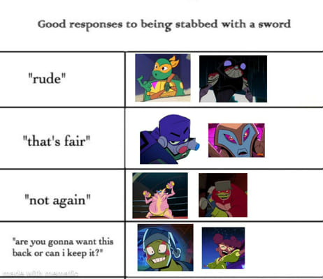 Have A ROTTMNT Sleepover and I'll give You A BF - Quiz | Quotev