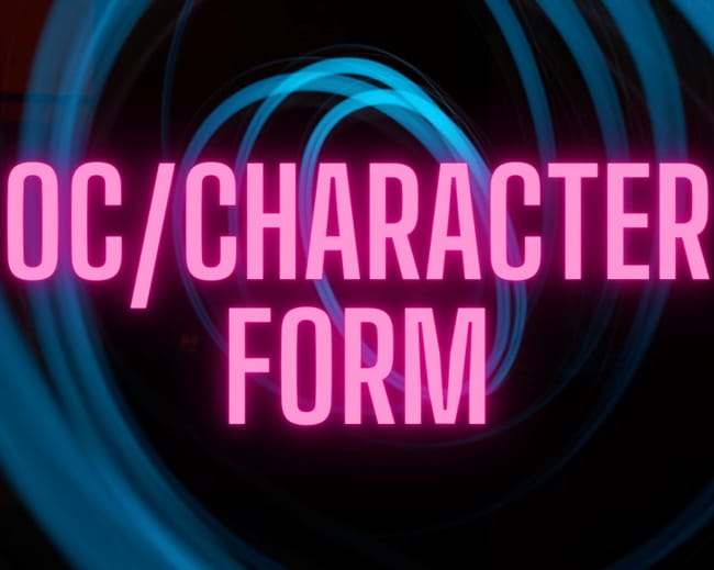 OC/Character Form - Survey | Quotev