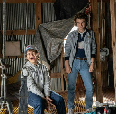 Which Stranger Things season 4 funny moment radiates the same energy as ...