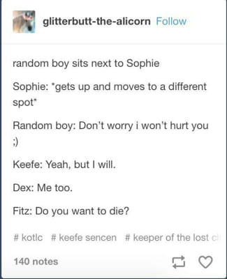 KotLC Meme War: Keefe vs. Tam - Quiz | Quotev