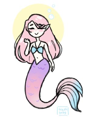 Evil Mermaids Drawings