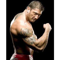 Batista Back Tattoo