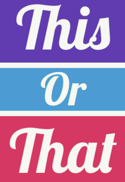 This or that: Movie and tv show edition - Survey | Quotev