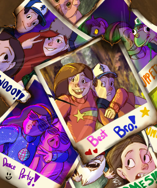 Gravity Falls enneagram - Survey | Quotev