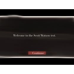 The Scott Watson test (a parody) - Quiz | Quotev