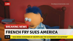 Yellow guy forms a french fry cult (Ep. 3 of Don't hug me.I'm sus ...