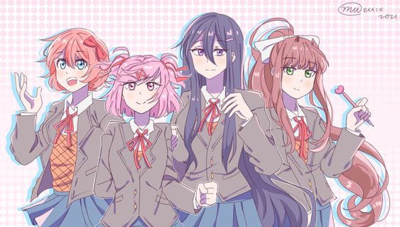 Which Ddlc Girl Are You Most Like Quiz Quotev