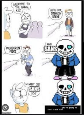 Meet Sans! - Quiz | Quotev