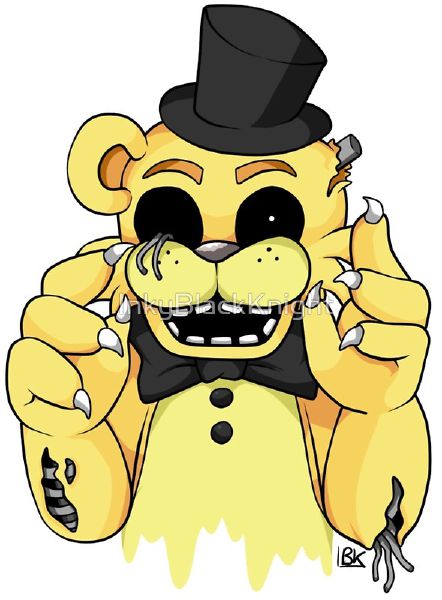 Golden Freddy the SpringLock Suit
