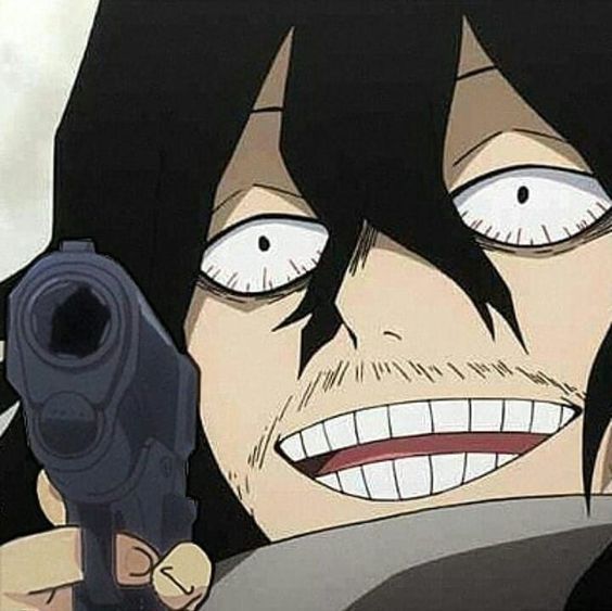 Aizawa With A Gun
