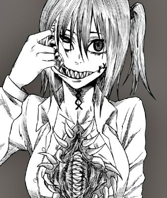Anime Killer Girl Drawing