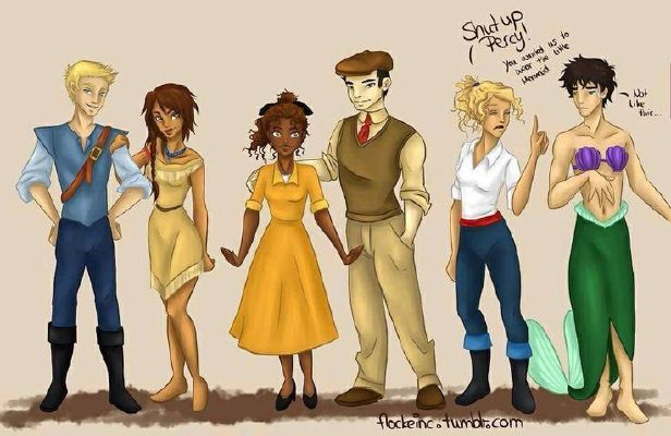 Percy Jackson In A Very Disney Adventure