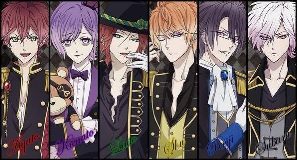 Diabolik Lovers Sakamaki and Mukami brothers - Test