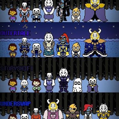 Which storyshift (undertale au) character are you - Quiz