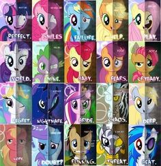 Which My Little Pony Elements of Insanity are you? - Quiz