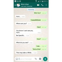 Funny Anime Text Conversations