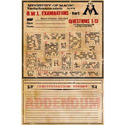 Harry Potter O.W.L exams - Test