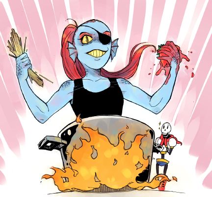 Undyne's Burnt Muffins | Undertale x Reader: A new ending