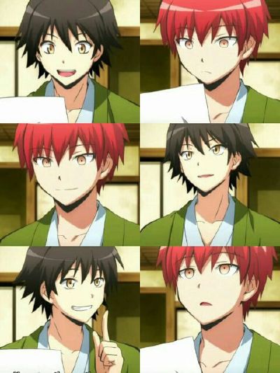 In Our Eyes (Karma Akabane X Reader X Isogai Yuuma)