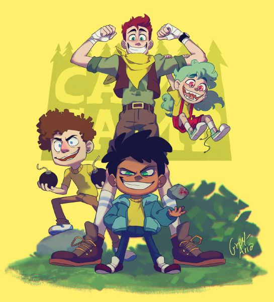 Which (of the most popular) Camp Camp Characters are you? - Quiz