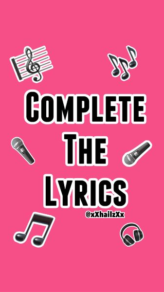 Complete the Lyrics! - Test